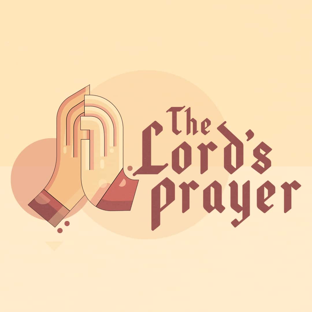 The Lords Prayer Logo Lord's Prayer Frameable Print Shine Living